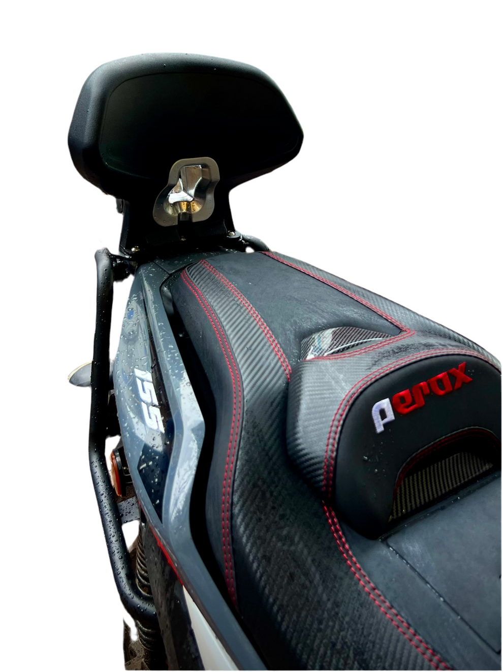 Aerox 155 Rear Backrest Cushion With Heavy Brackets – TECHNO KHAN STORE