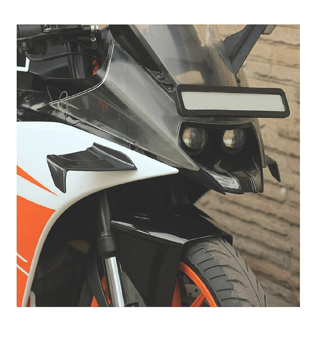 Projekt Motorrad™ PRO Canard Winglet for TVS RR310,Yamaha R15 V3, KTM ...